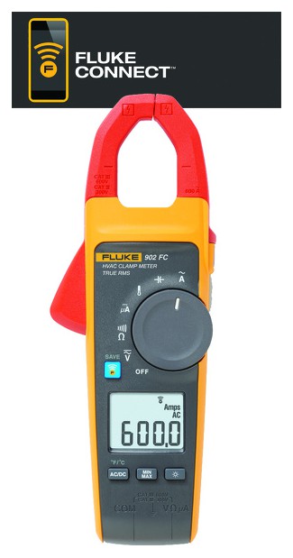 Fluke 902 FC - Digitálny kliešťový TRMS multimeter | GHV Trading