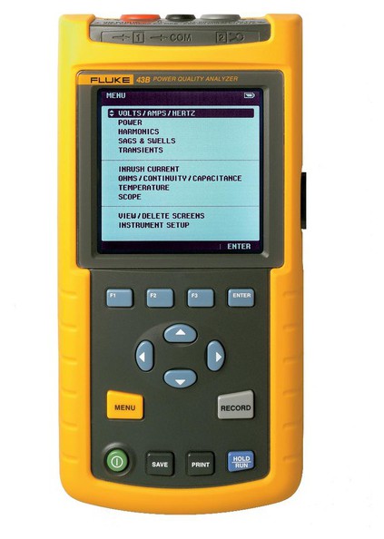 Fluke 43B - Jednofázový analyzátor kvality siete | GHV Trading
